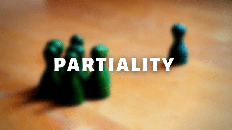 TLIC PROVERBS. OCTOBER 1: PARTIALITY. – To Live is Christ