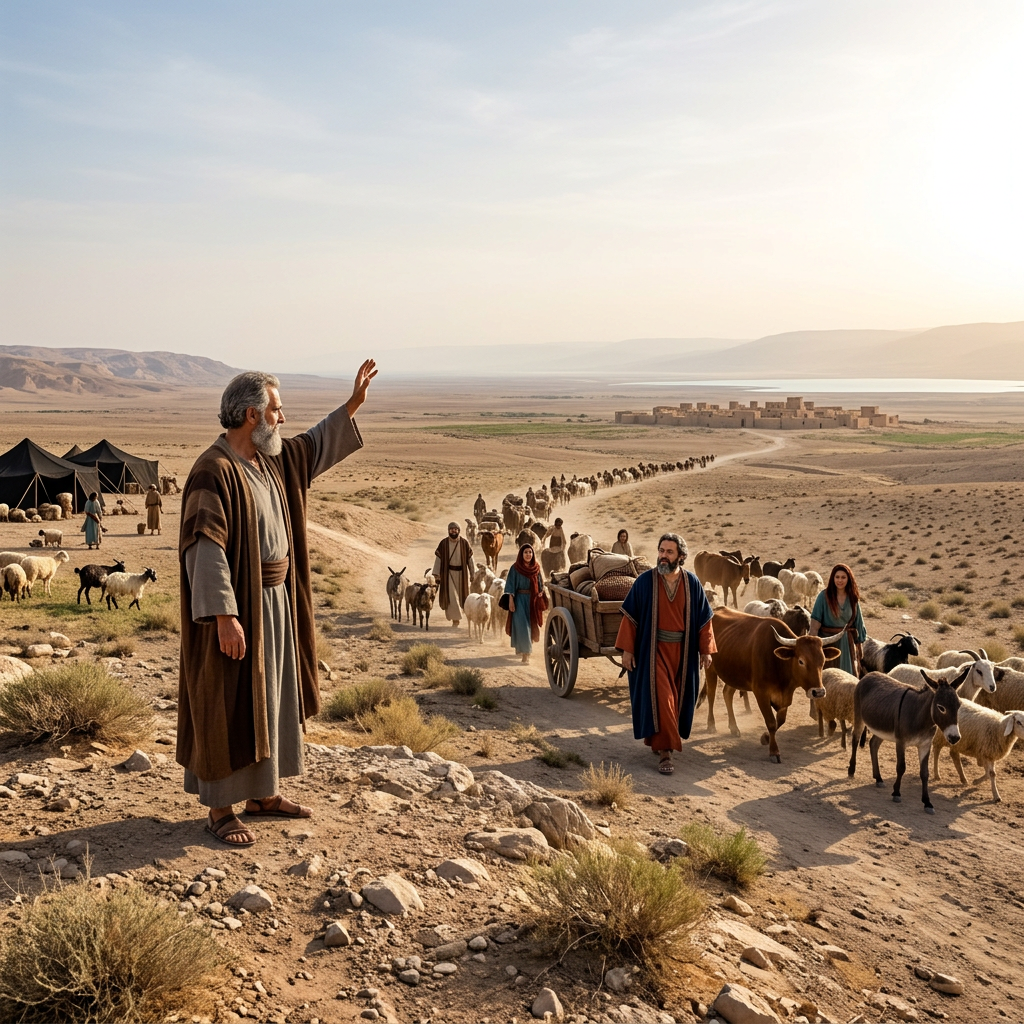 Abraham and prosperity. – To Live is Christ